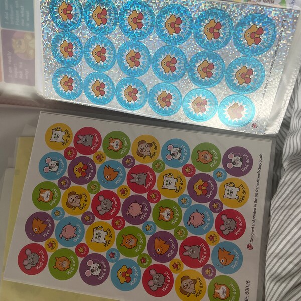 10mm Smiley Star Reward Stickers - Etsy