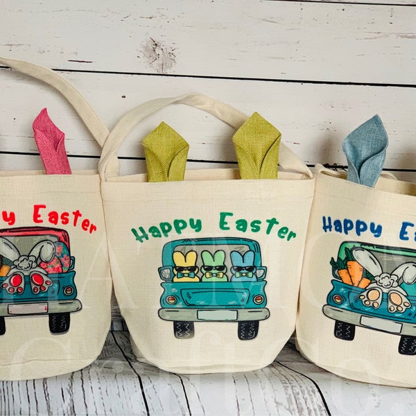 Bunny Truck | Easter PNG SVG - Etsy