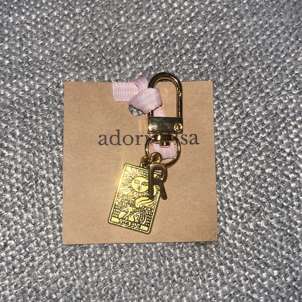 Ethereal Moth Keychain Bag Charm Butterfly Flower Nature Gift Custom ...