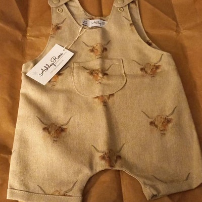 Linen Ladybird, Ladybug Flutter Sleeve Jumpsuit. 0-6 Years. - Etsy