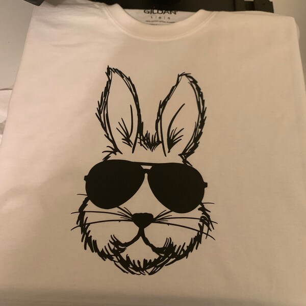 Easter Bunny With Sunglasses SVG, Easter Svg, Easter Rabbit, Rabbit ...