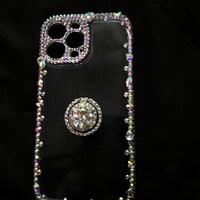 Sparkle Luxury Crystal Phone Cases Bling Phone Case Camero and Full ...