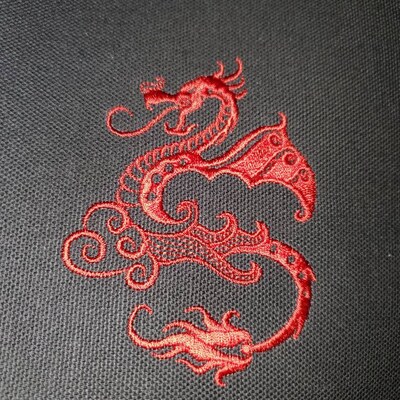 Asian Dragon Machine Embroidery Design - Etsy