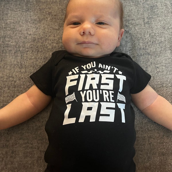 Check Diaper Funny Baby Bodysuit | Cute Car Mechanic Baby Clothes ...