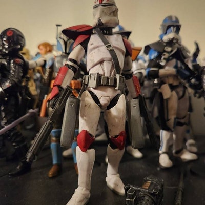 1/12 Captain Rex Snow Gear Waterslide Decal Sheet - Etsy UK