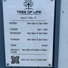 Custom Printed Acrylic Business Hours Sign, Personalised Shop Opening ...