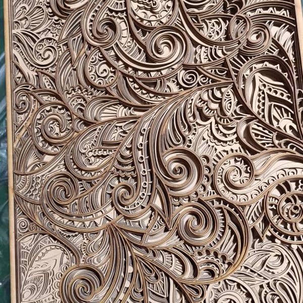 Watch Movement | Laser Cut File for Creating Multilayered 3D Mechanical ...