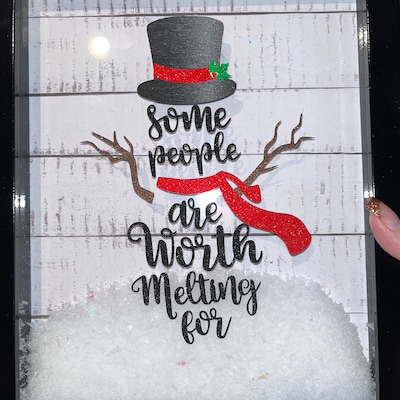 Some People Are Worth Melting for Svg, Hello Winter Svg, Snowman Svg ...