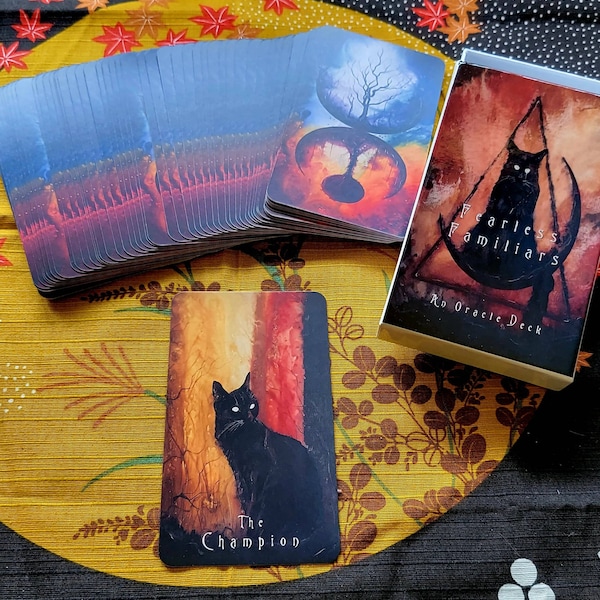 Fearless Familiars Oracle Deck - 52 Card Intuitive Oracle Deck ...