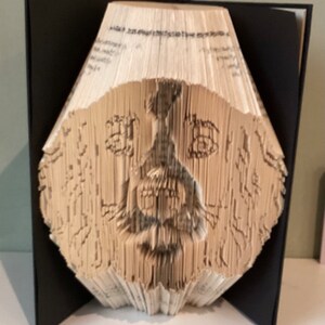 Bookcase 180 COMBI Book Folding Pattern digital Download PATTERN 23cm ...