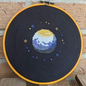 Solar Eclipse Cross Stitch Pattern PDF Instant Download - Etsy