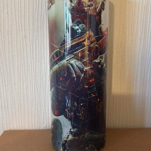 Construction Worker Life Custom Name 20oz Skinny Tumbler Wrap ...