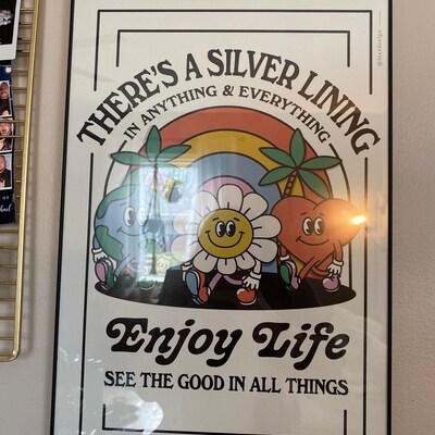 Silver Lining 11x17 Print / Wall Art / Poster / Home Decor ...