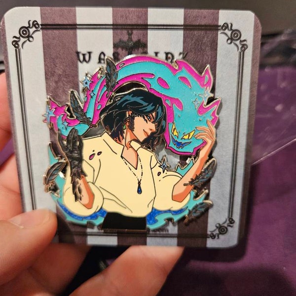 Wizard Hard Enamel Pin Flame Anime Manga - Etsy