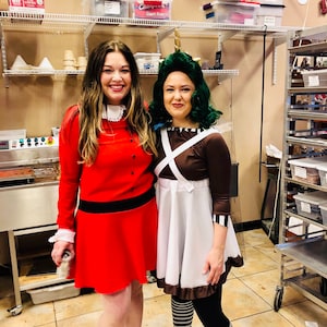 Veruca Salt Dress Red. Halloween Outfit. Girl Birthday Party - Etsy Canada