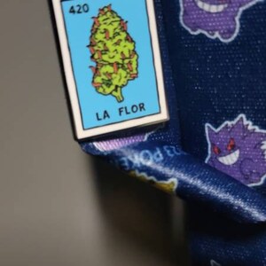 LA FLOR PIN Weed Nug Loteria Card, Cannabis, Marijuana, Ganja, Stoner ...