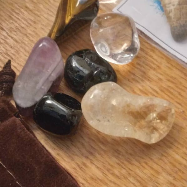 Protection Crystal Set, Protection Crystals, Crystals for Protection ...