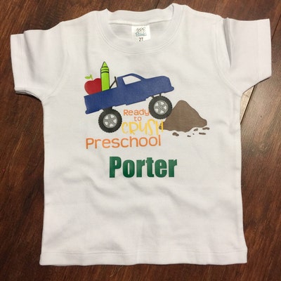 Back to School SVG, Ready to Crush Preschool, First Day of School ...