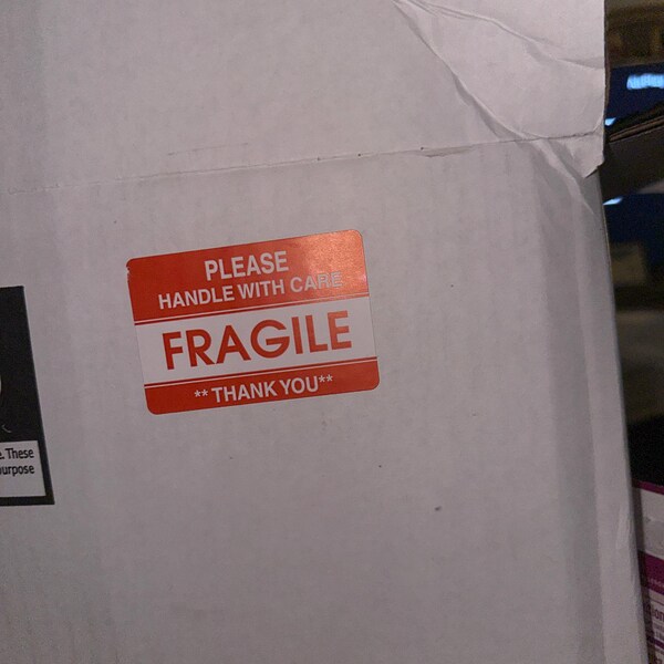 Fragile This Side up Arrow Shipping Labels | 2"x3" | Self Adhesive ...