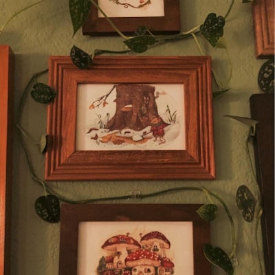 Mushroom House, Fairycore Art, Fairy House, Fantasy Art, Whimsical Art ...