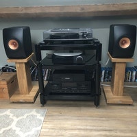 Bespoke Handmade Solid Oak Hi-fi Isolation Platform Plinth Speaker ...