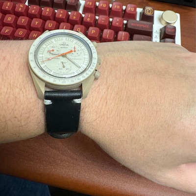 The Mitchell Handcrafted Custom Leather Watch Strap Leather Watch Band ...
