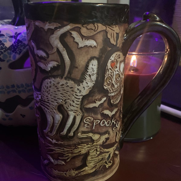 Speckled Aqua Soup Mug, Aqua Chowder Bowl, 22 Oz. Cappuccino Mug ...