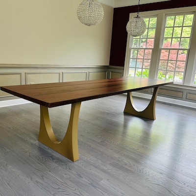 Handmade Dining Table Legs With Unique Design for Premium Table Tops ...