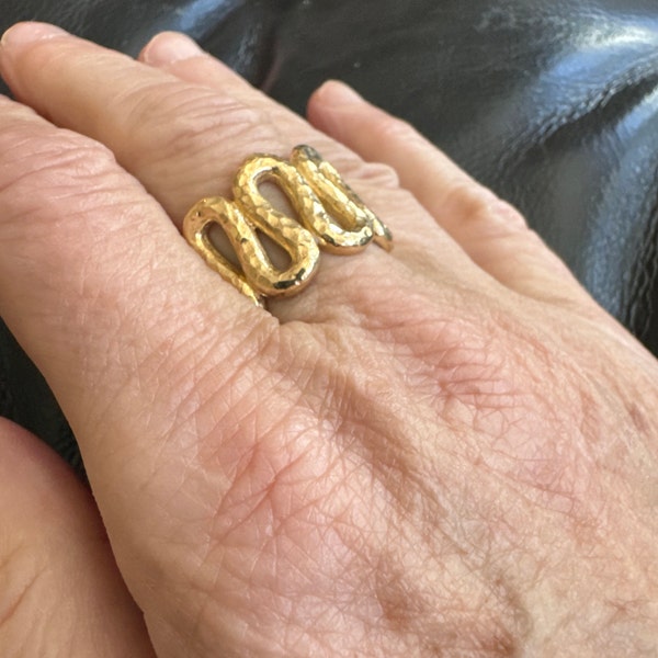 Solid Gold Enamel Bow Ring, Natural Diamond Bow Tie Ring, Personalizable Chunky Ribbon Ring, 10k ...