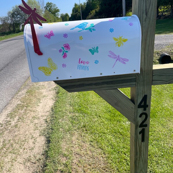 Dragonfly Mailbox Flag - Etsy