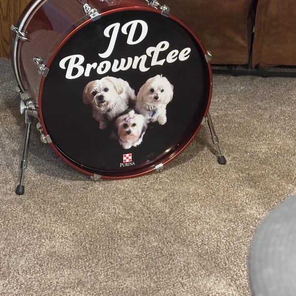 Custom Drum Sticker, Custom Drum Decal - Add Custom Image or Logo ...