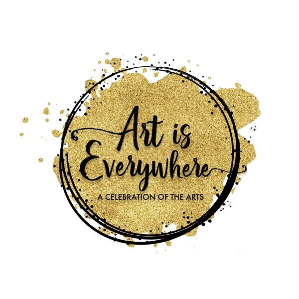 Watermark, Splash Brush Elegant Watercolor Calligraphy Flowers Logo ...