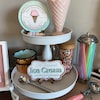 Ice Cream Tier Tray Decor I Scream You Scream We All Scream for Ice ...