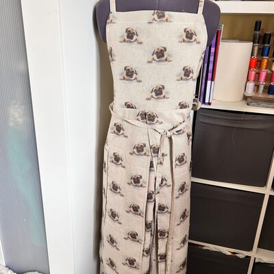 Pottery Apron With Pants/sewing Pattern/ Potter's Split Leg /cross Back ...