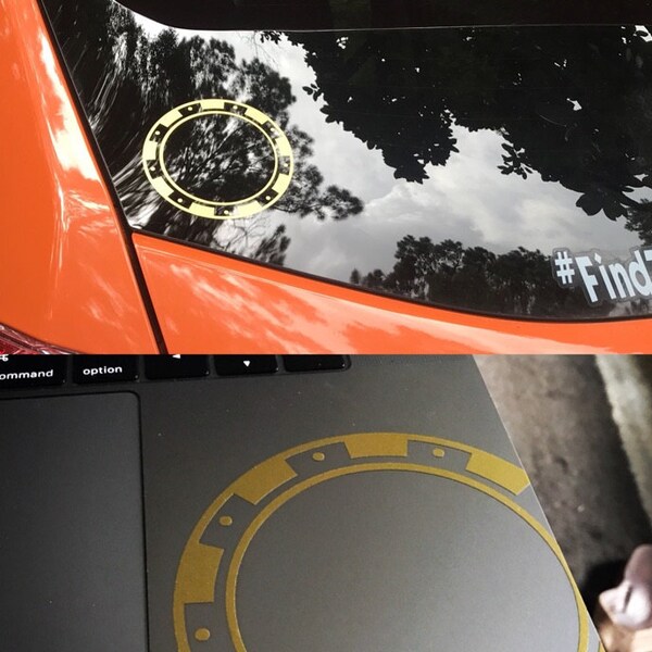 Xena Warrior Princess Chakram Vinyl Decal, Car Accessory, Laptop ...