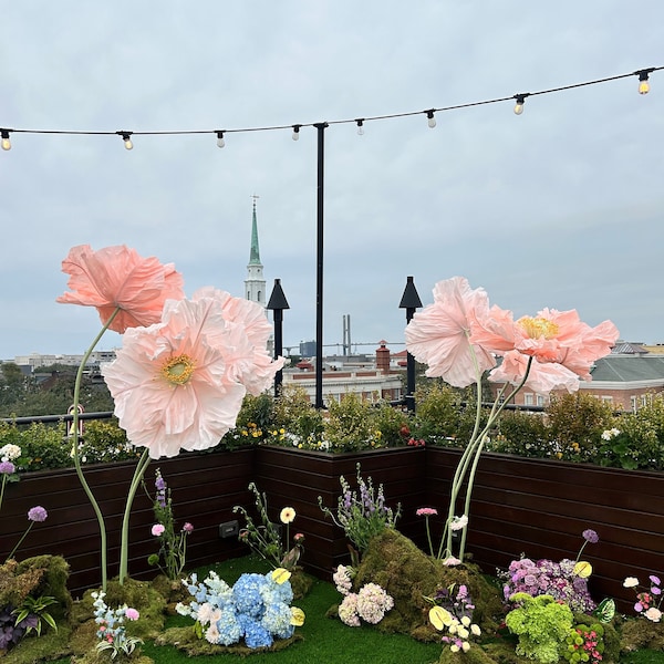 Extra Large Paper Flowers - Giant Paper Flowers - Big Paper Flowers ...