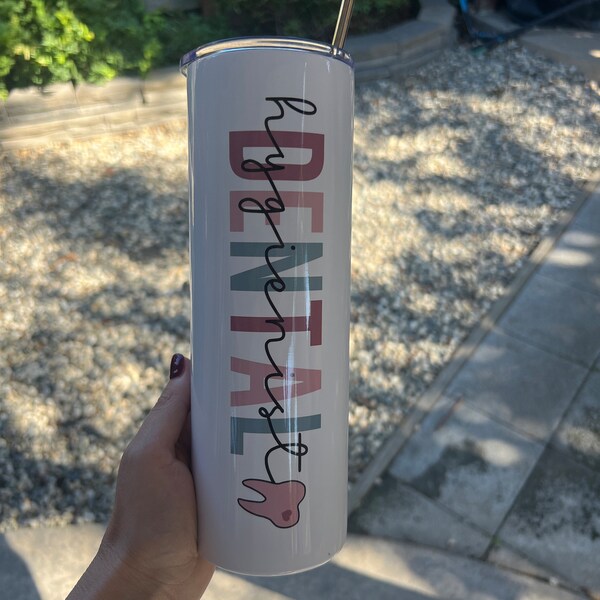 RDH Tumbler or RDA Tumbler, RDH Gifts or Rda Gift, Dental Assistant ...