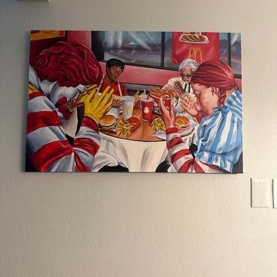 Crow Bro / Raven / Oil Painting/ Handmade / Gift Ideas / Canvas Print ...