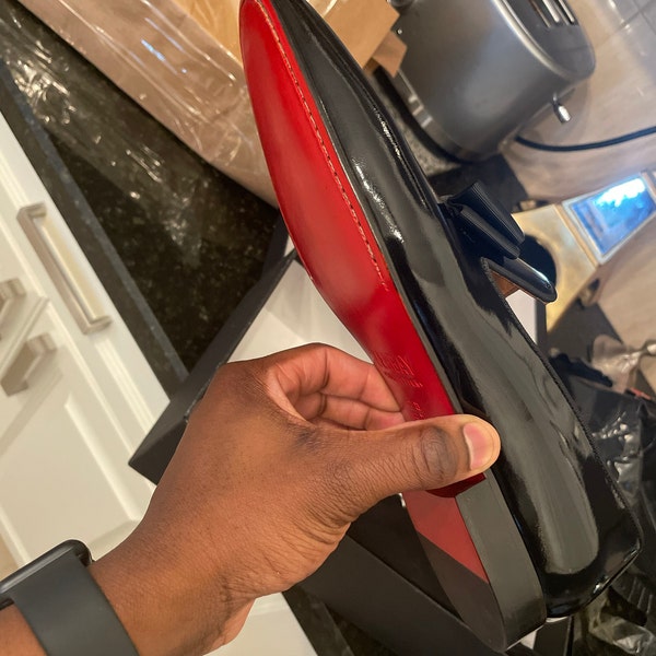 Zerbay Tolima Men's Bordeaux Opera Pumps Patent Leather Tuxedo Loafer ...