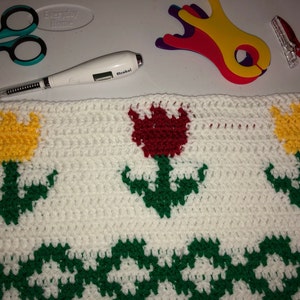 Crochet May Flower Square Motif PDF Pattern 11.5 Inch - Etsy