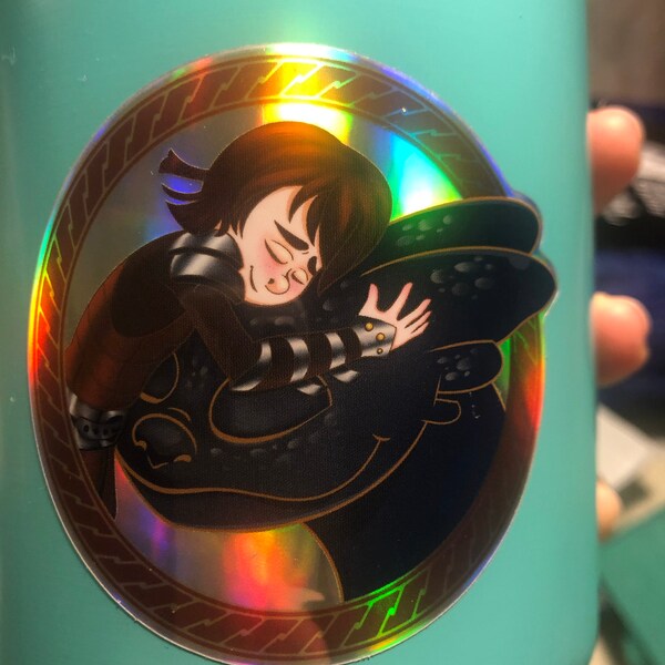 Yin and Yang Hard Enamel Pin, HTTYD, Nightfurry and Lightfurry, Gold ...