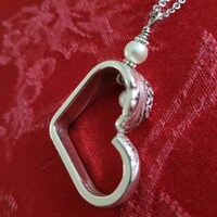 Heart Silverware Necklace, Vintage 1946 Queen Bess Vintage Silverware ...