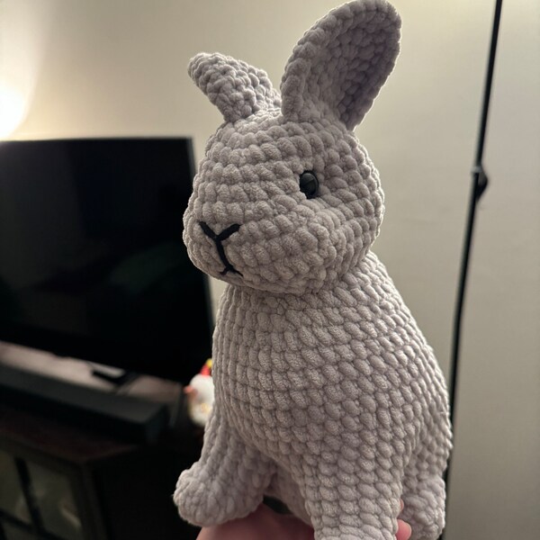 Crochet Pattern Realistic Mini Bunny Rabbit Amigurumi English PDF ...