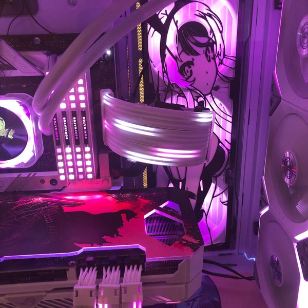 Mai Bunny Girl Senpai 360mm Dual Color Gaming Computer Fan Shroud ...