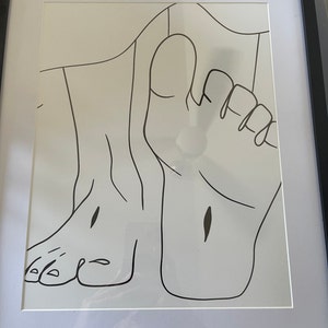 Mary Anointing Jesus Mary Magdalene Line Art Bible | Etsy