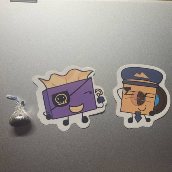 Object Show Stickers – Tissues & Record Burner, Sacriverse - Etsy