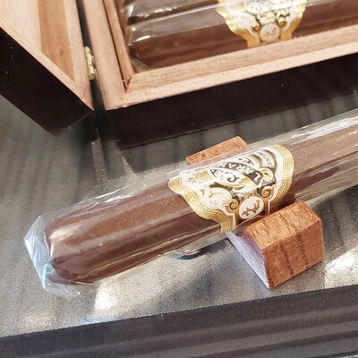 Wood Cigar Rest - Etsy
