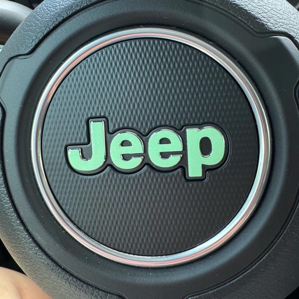 Animal Print Jeep Emblem Sticker Decal, Wrangler JK, TJ, JL, Gladiator ...