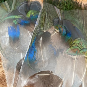 Feather Ear Wrap, Boho Wedding Feather Earrings, Feather Ear Cuff ...