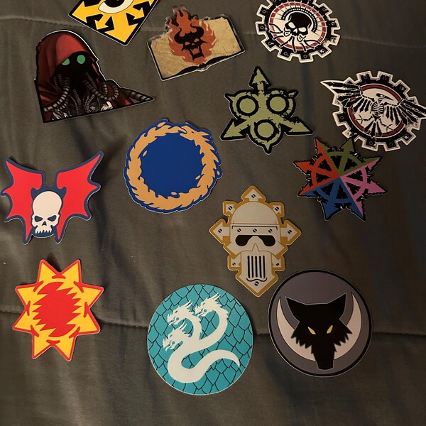 Ork WAAAGH! Banner Sticker - Etsy